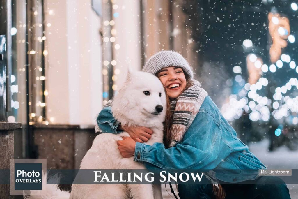 Falling Snow Photo Overlays - Mist Studio - Junk Journal Ephemera ...