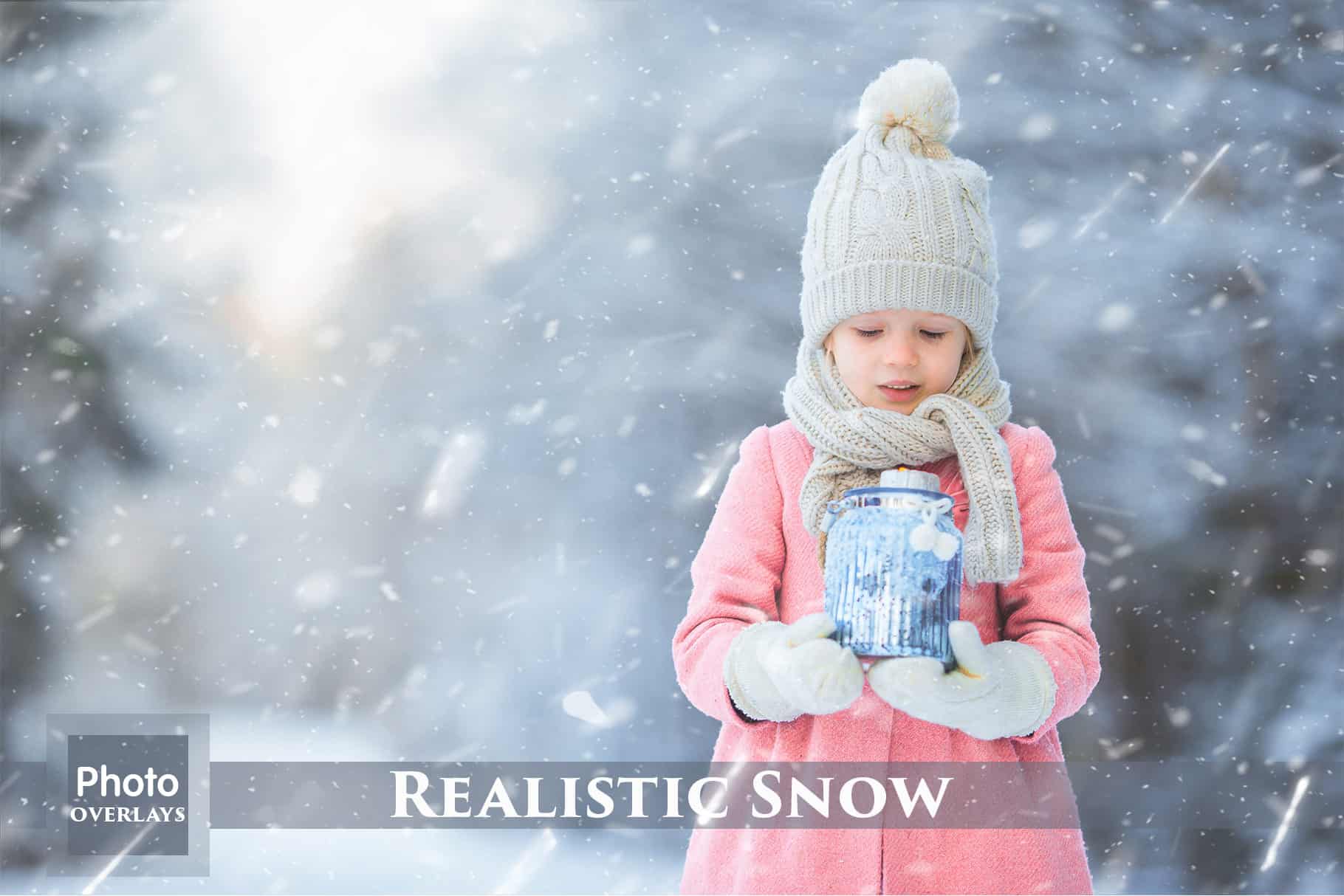 Realistic Snow Photo Overlays - Mist Studio - Junk Journal Ephemera ...